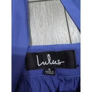 Lulus | Dresses | Lulus Magical Movement Boho Y2k Periwinkle Blue Wrap ...